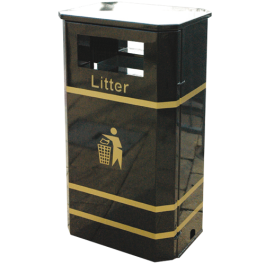 Metal Bait Safe Litter Bin Killgerm Chemicals Ltd